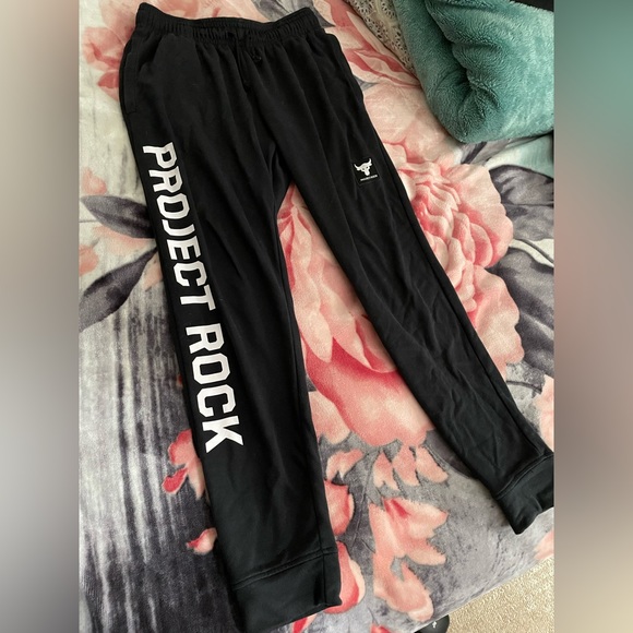Under Armour | Pants | Under Armour Project Rock 223 Terry Joggers ...